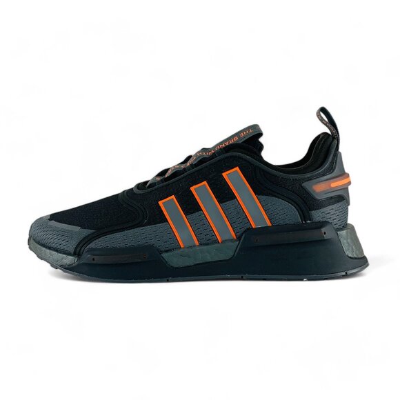 adidas | Shoes | Adidas Nmdv3 Black Solar Orange Sneakers Mens Shoes ...
